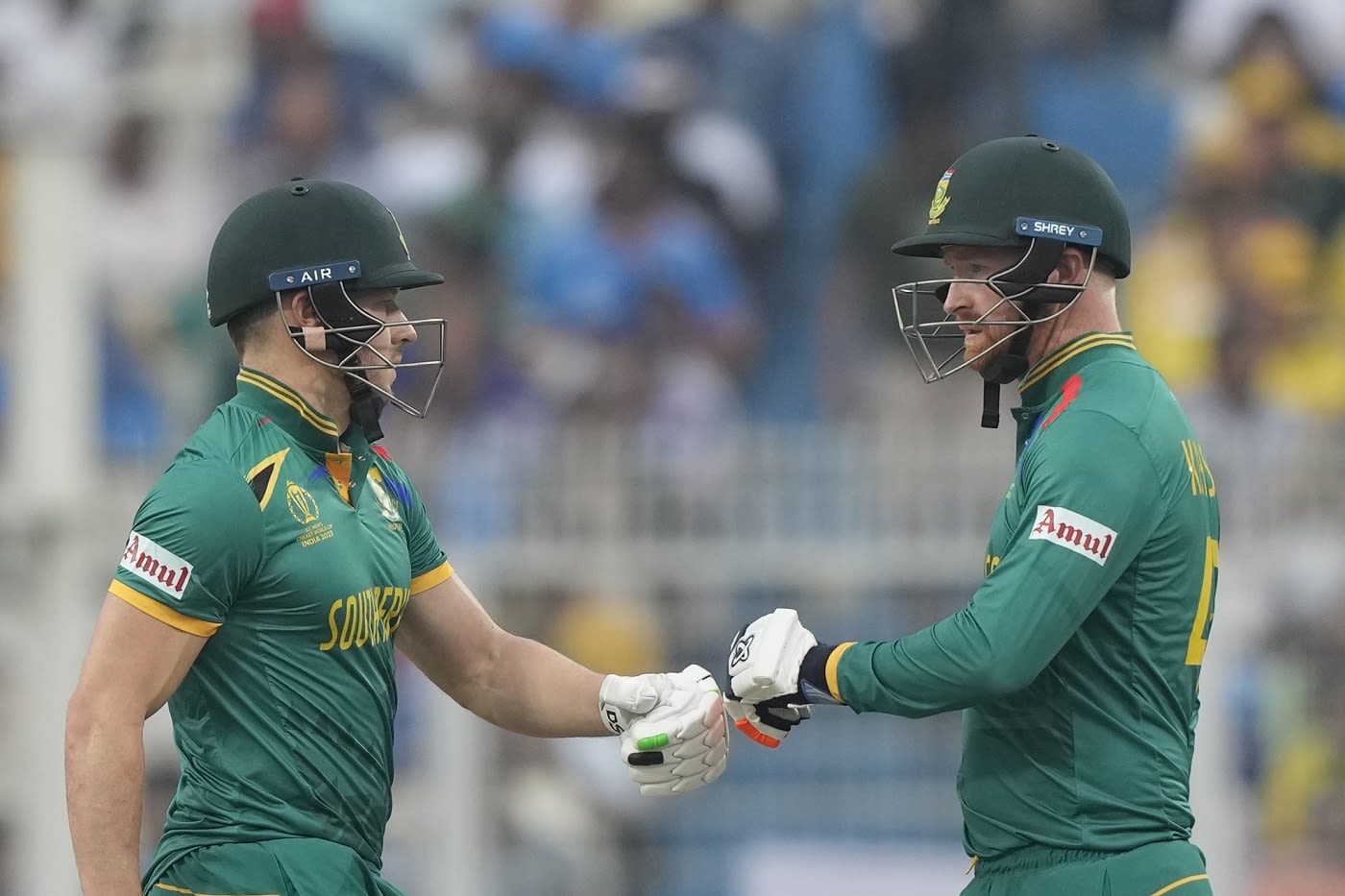 David Miller and Heinrich Klaasen led the repair job for South Africa ... David Miller and Heinrich Klaasen led the repair job for South Africa ...