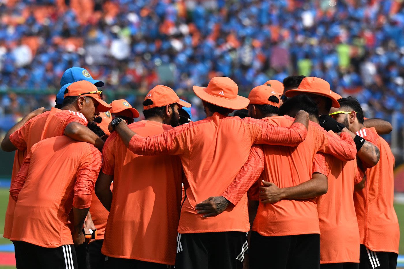 The Indians get together before the toss | ESPNcricinfo.com