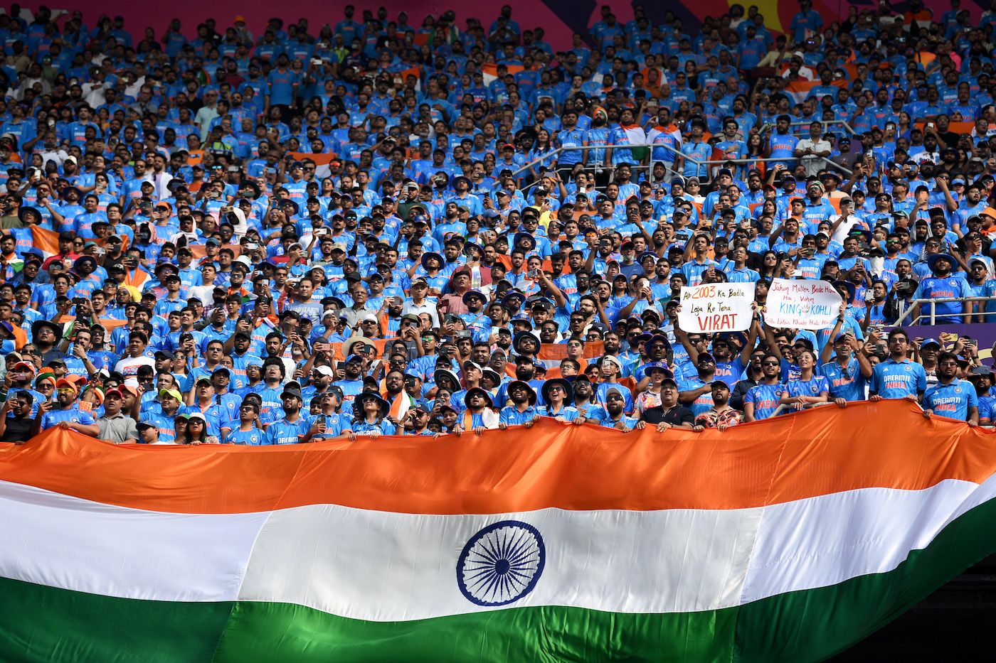 Is that what a sea of blue looks like? | ESPNcricinfo.com