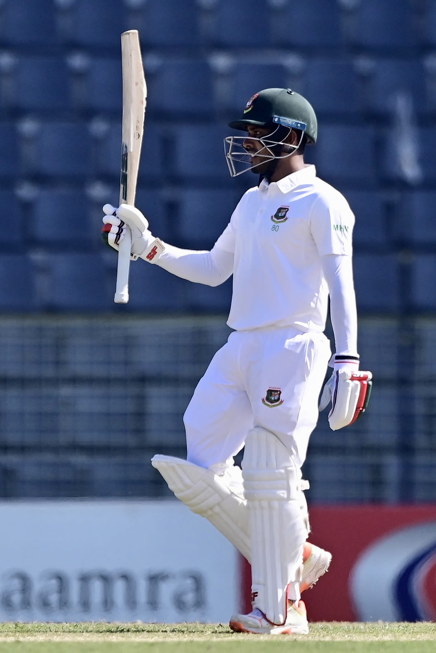 Mehidy Hasan Miraz scored his fifth Test half-century | ESPNcricinfo.com