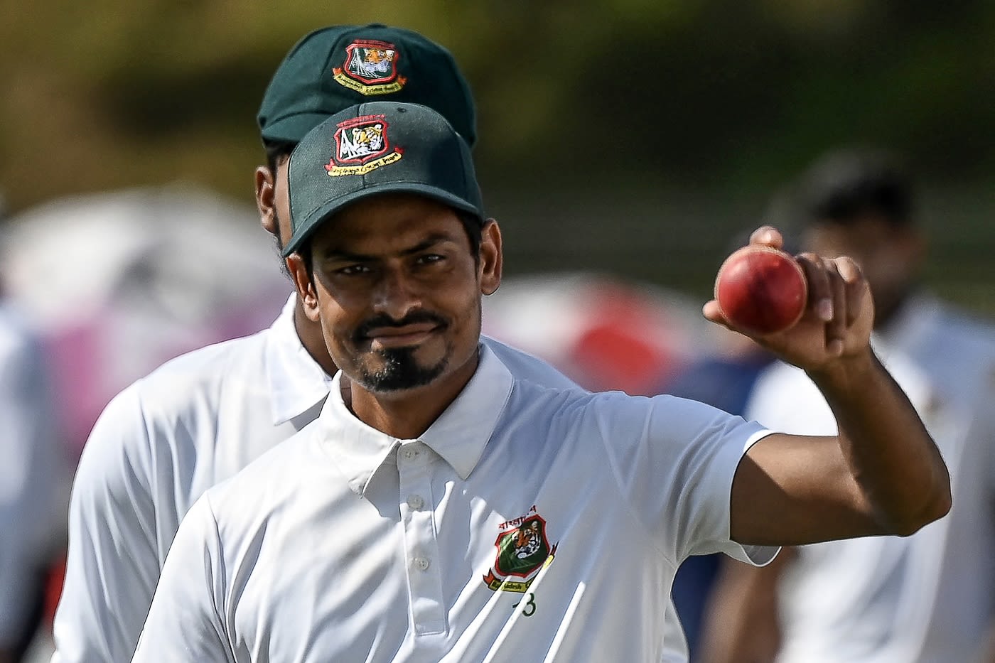 Taijul Islam picked ten wickets for the match to lead Bangladesh to a ...