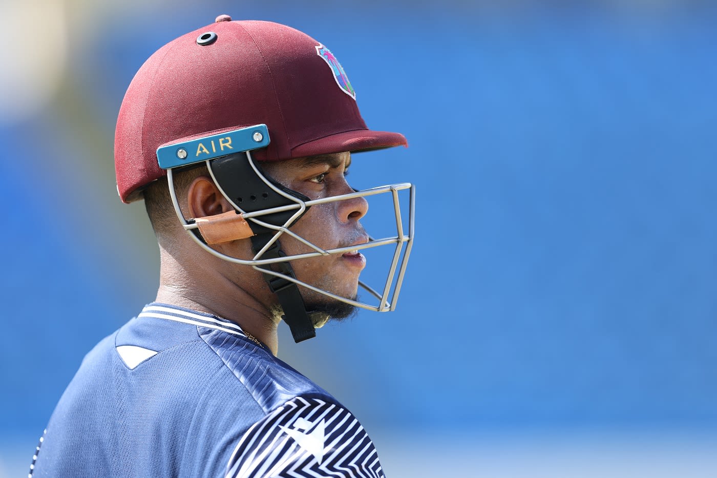Shimron Hetmyer during a practice session | ESPNcricinfo.com