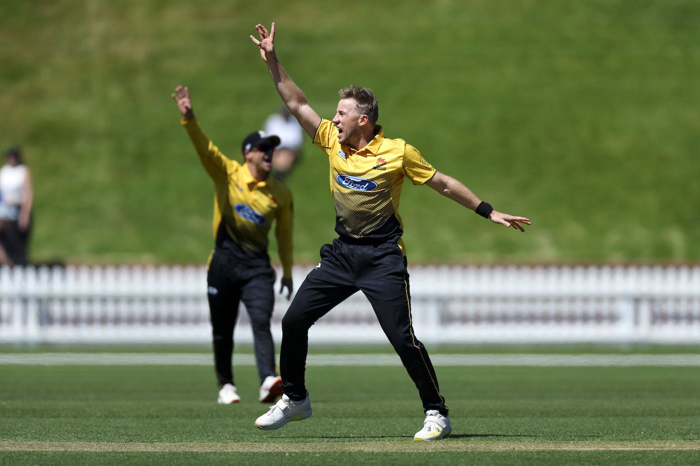 Logan van Beek appeals for a wicket | ESPNcricinfo.com