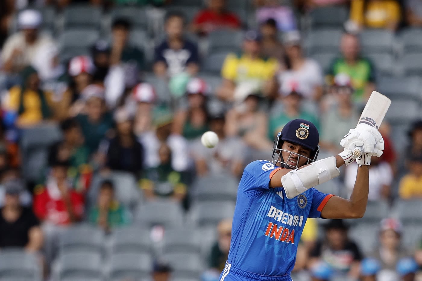 Yashasvi Jaiswal plays one on the leg side | ESPNcricinfo.com
