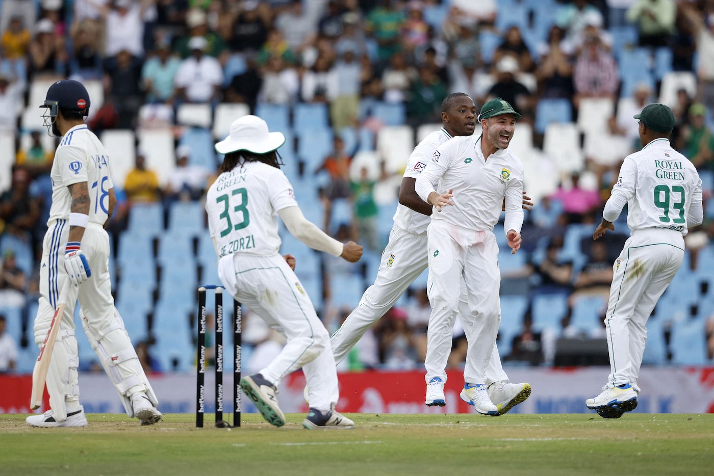 Kagiso Rabada bowled a beauty to have Virat Kohli caught behind ...