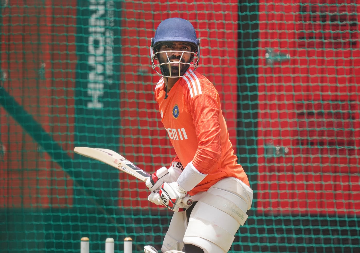 KS Bharat bats in the nets | ESPNcricinfo.com