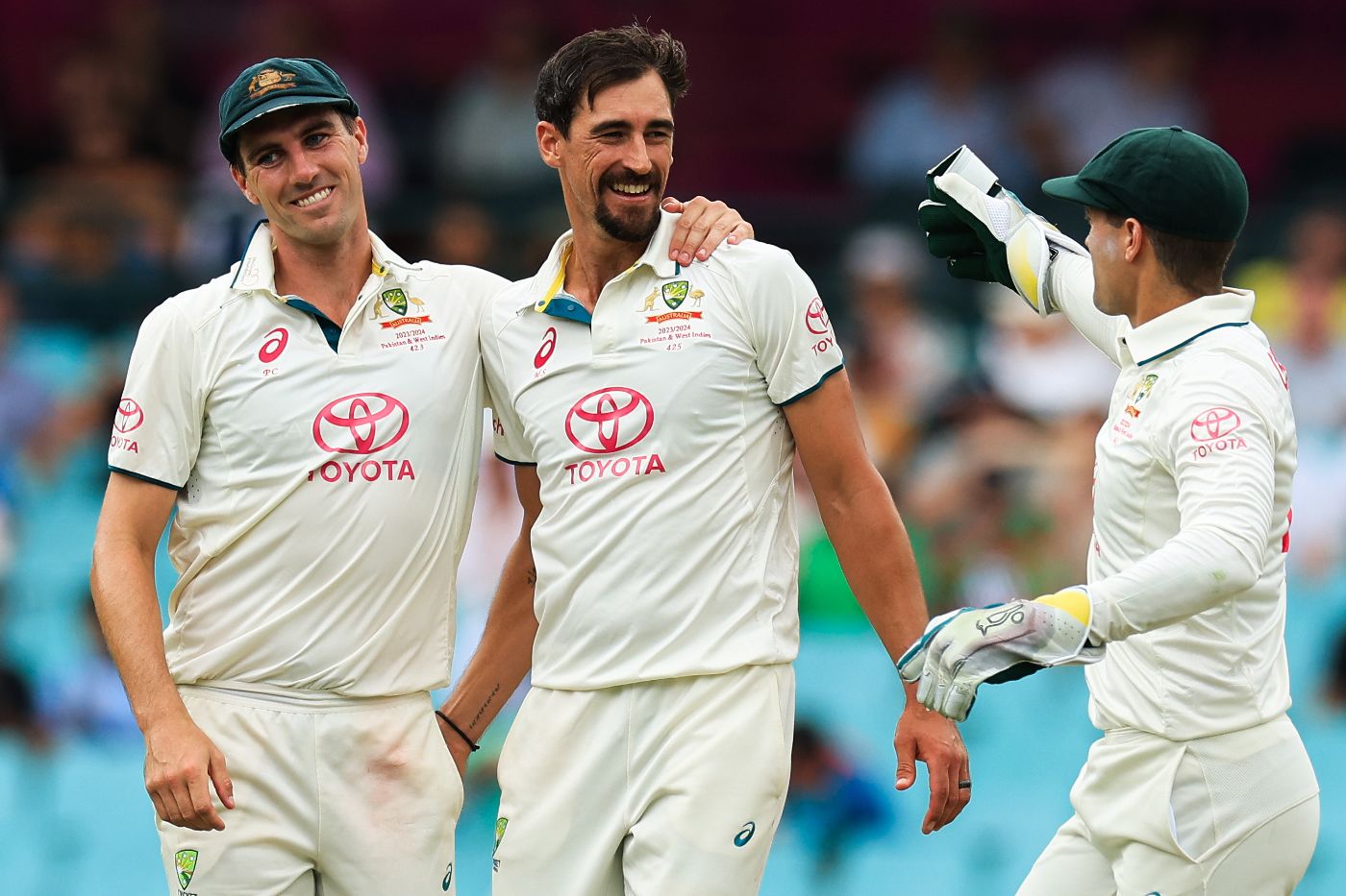 Pat Cummins and Mitchell Starc - Australia's dynamic duo celebrates ...