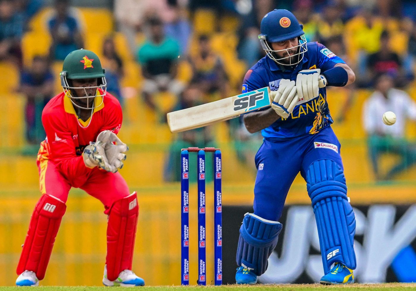 Kusal Mendis rolled at a run a ball early on | ESPNcricinfo.com