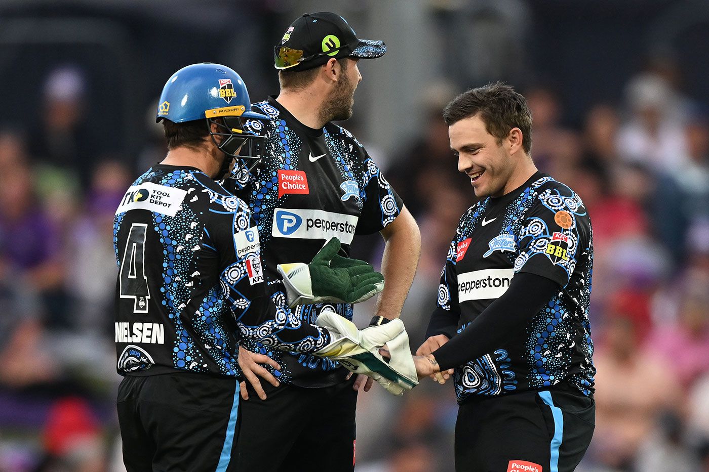 Cameron Boyce was again outstanding for Adelaide Strikers ...