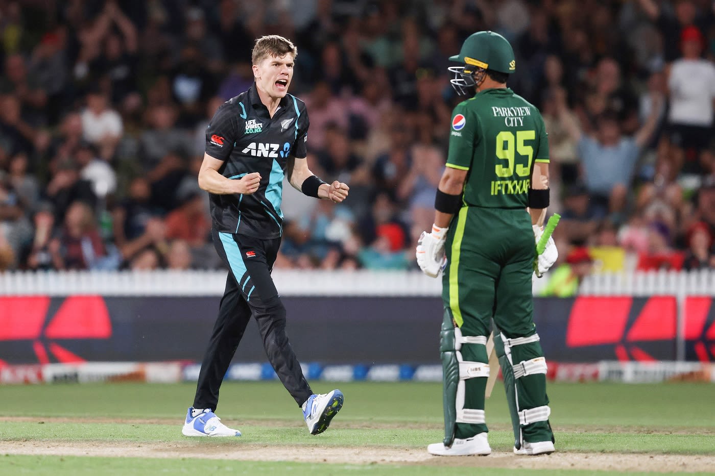 Ben Sears had Iftikhar Ahmed caught at fine leg | ESPNcricinfo.com