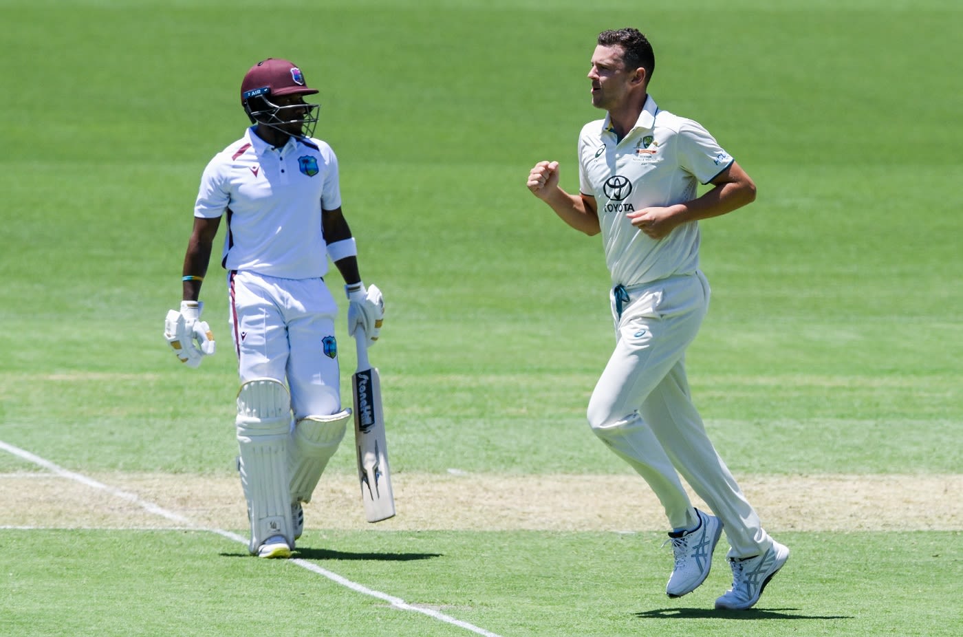 Josh Hazlewood had Kavem Hodge caught at gully | ESPNcricinfo.com