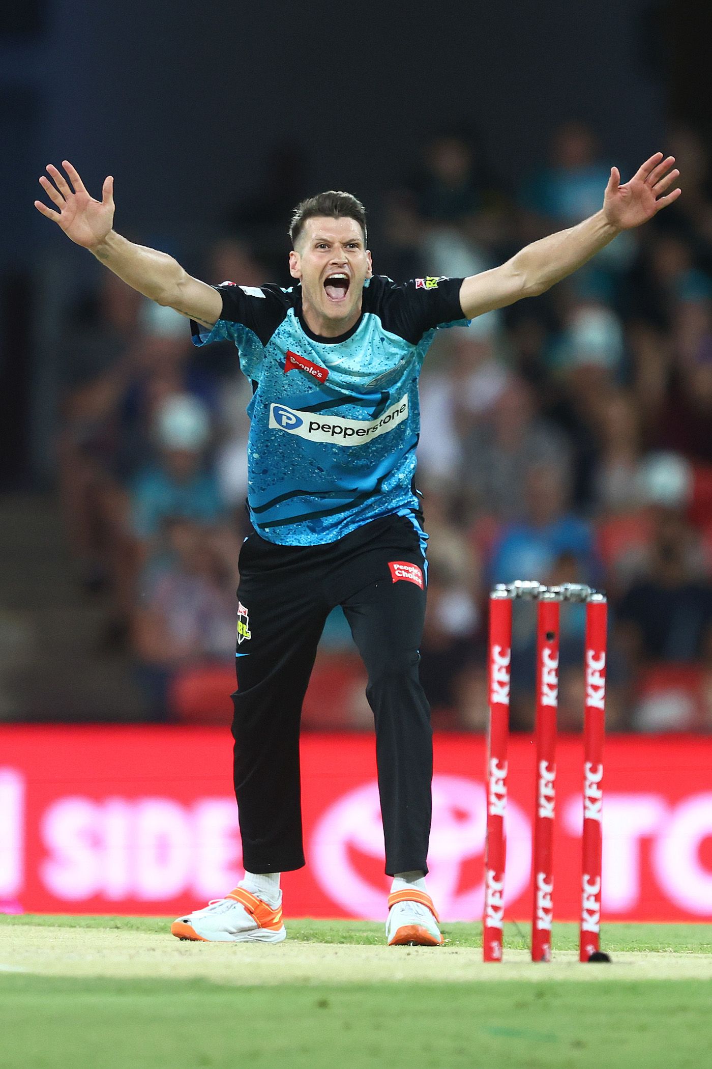 David Payne struck with his first ball of the match | ESPNcricinfo.com