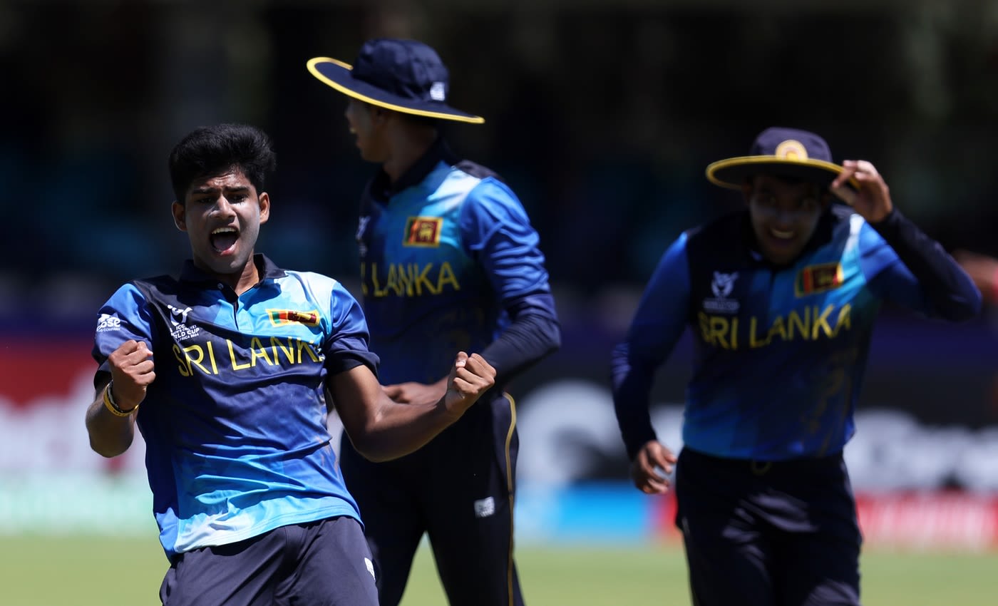 Dinura Kalupahana of celebrates a wicket | ESPNcricinfo.com Dinura Kalupahana of celebrates a wicket | ESPNcricinfo.com