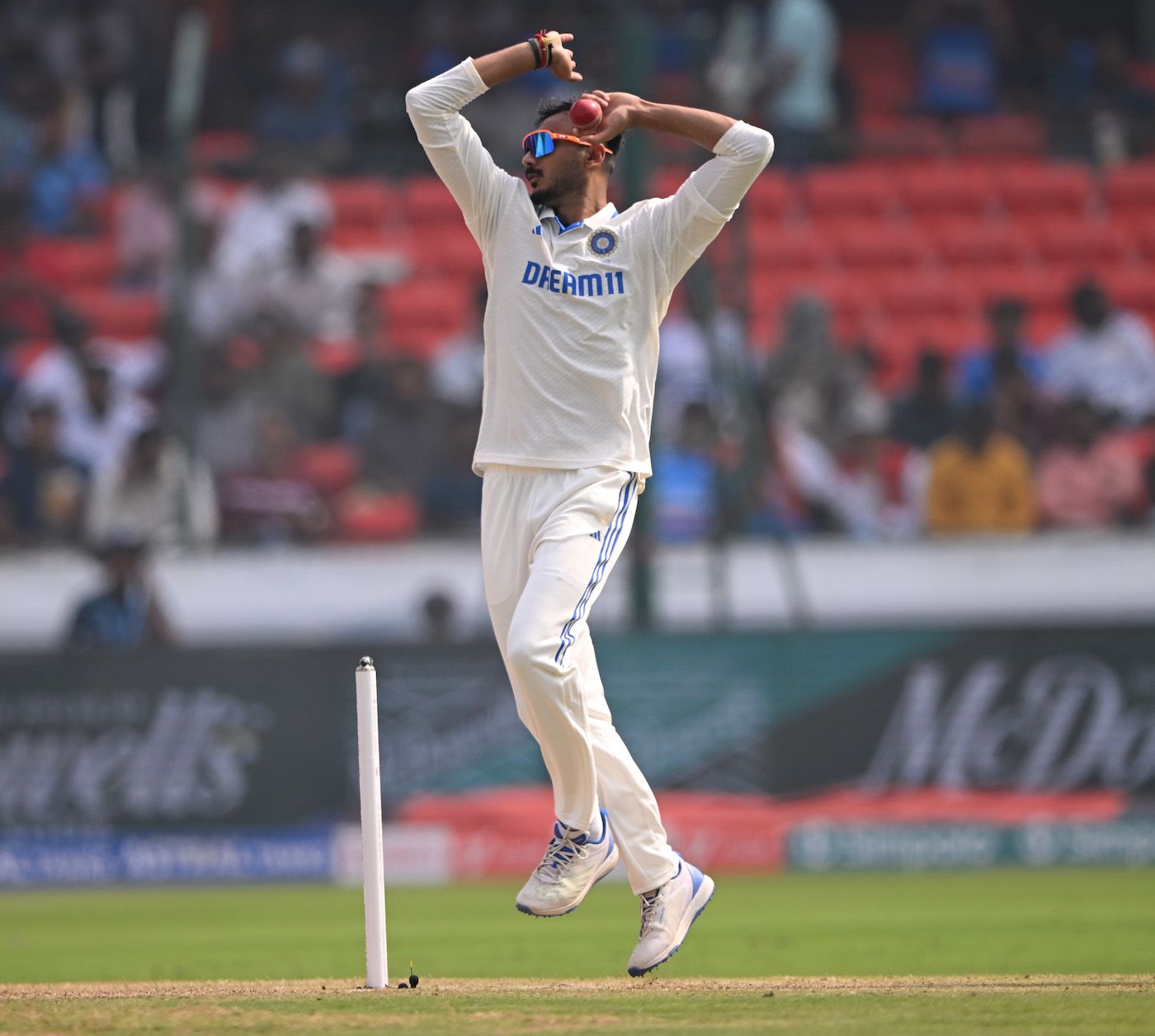 Axar Patel in action | ESPNcricinfo.com