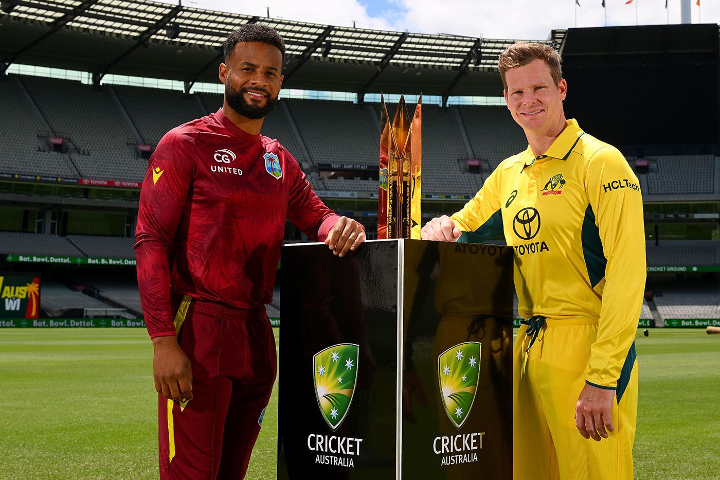 Shai Hope and Steven Smith ahead of the ODI series | ESPNcricinfo.com