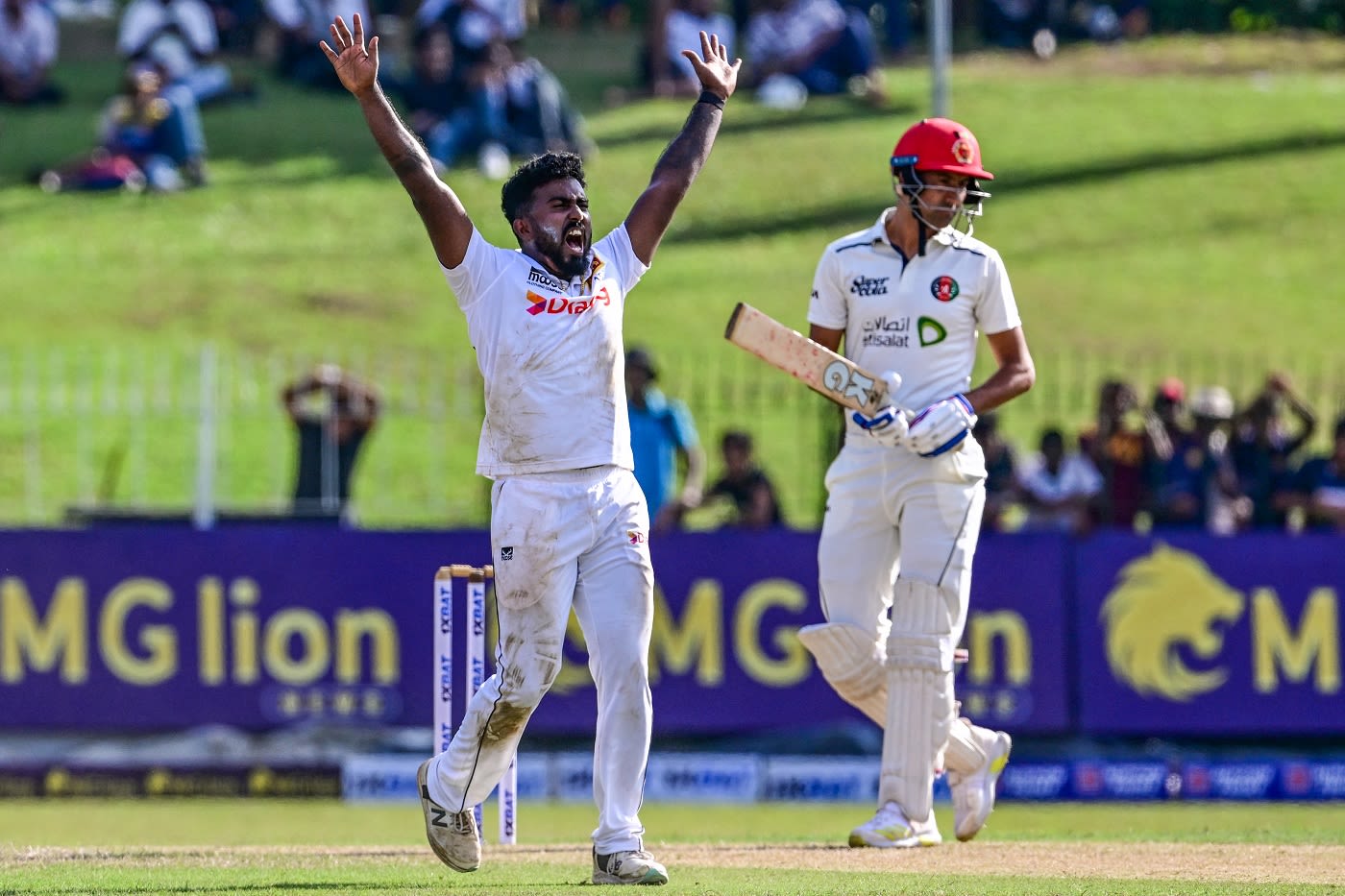 Asitha Fernando finished with three wickets thanks to two late strikes | ESPNcricinfo.com