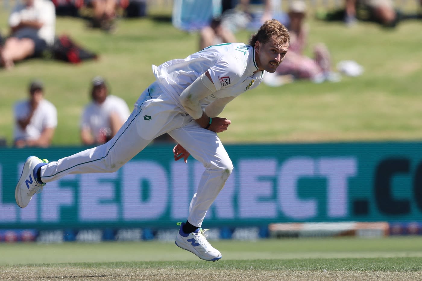 Debutant Ruan de Swardt in action for South Africa | ESPNcricinfo.com