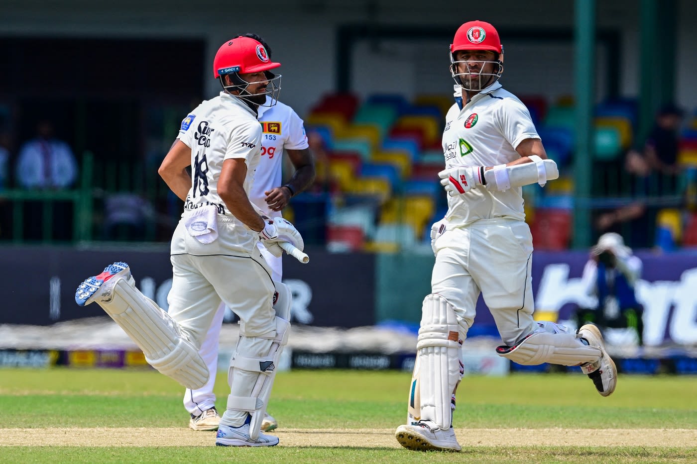 Ibrahim Zadran and Noor Ali Zadran added 106 for the first wicket ...