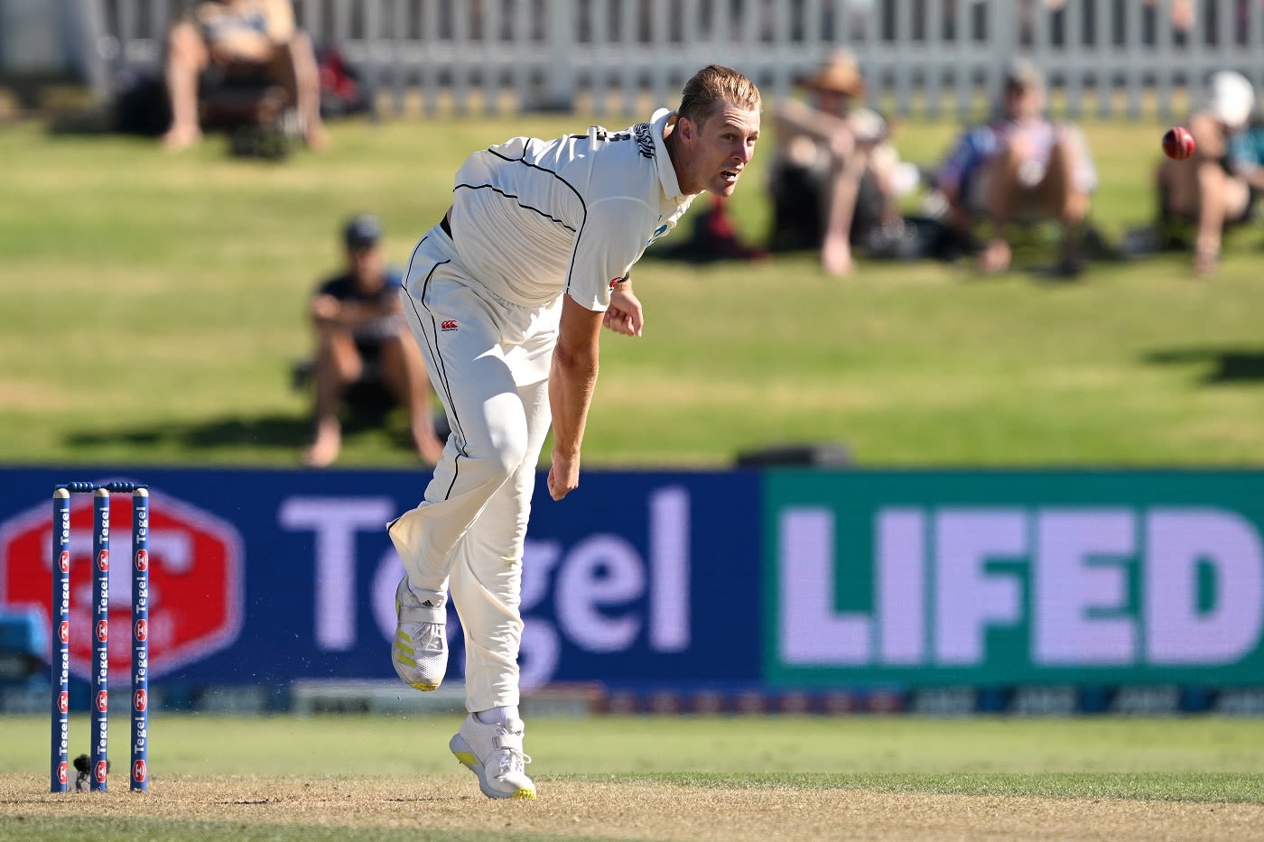 Kyle Jamieson took two wickets in his first spell | ESPNcricinfo.com