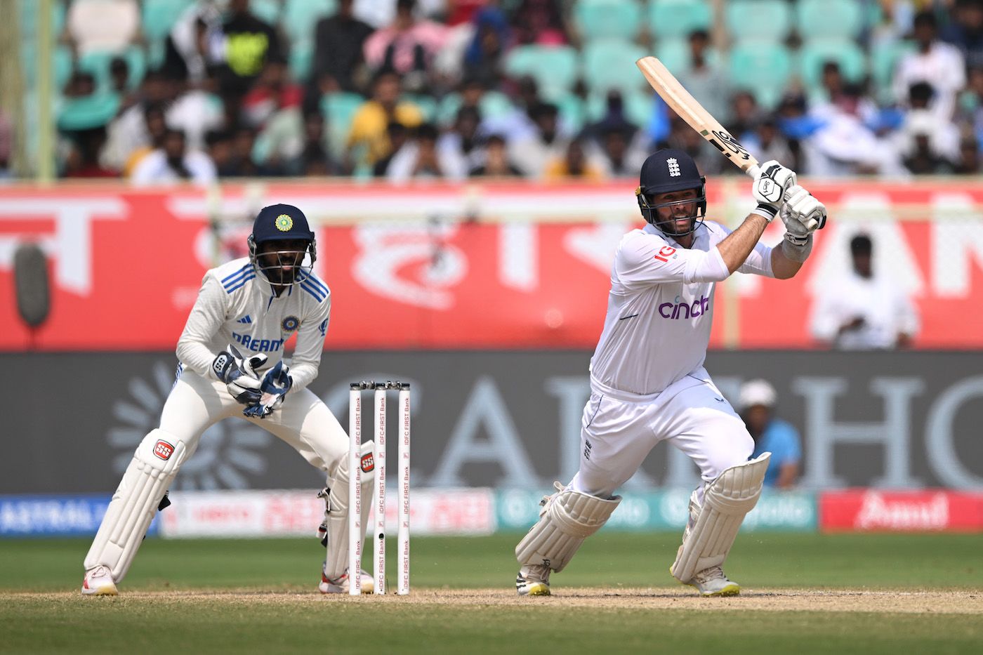 Ben Foakes hits down the ground | ESPNcricinfo.com