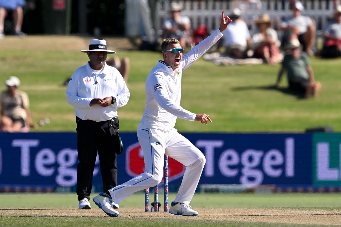 Neil Brand bowled the majority of overs after tea | ESPNcricinfo.com