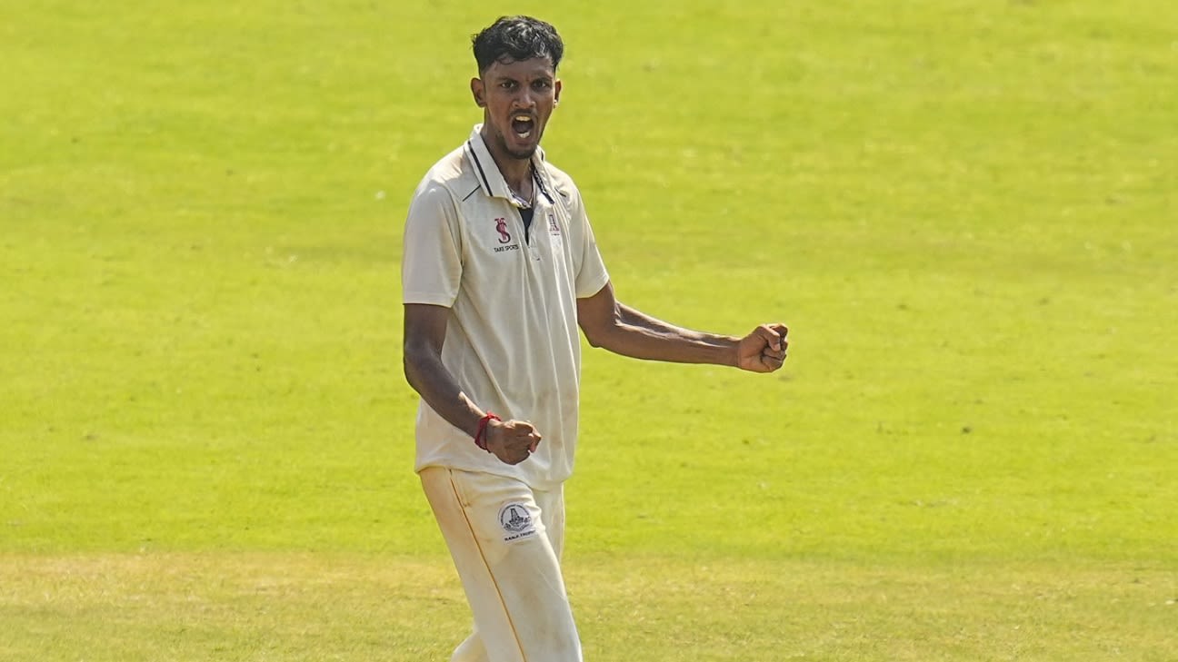 Ranji Trophy - Ajith Ram, the Tamil Nadu spinner who loves bowling long ...