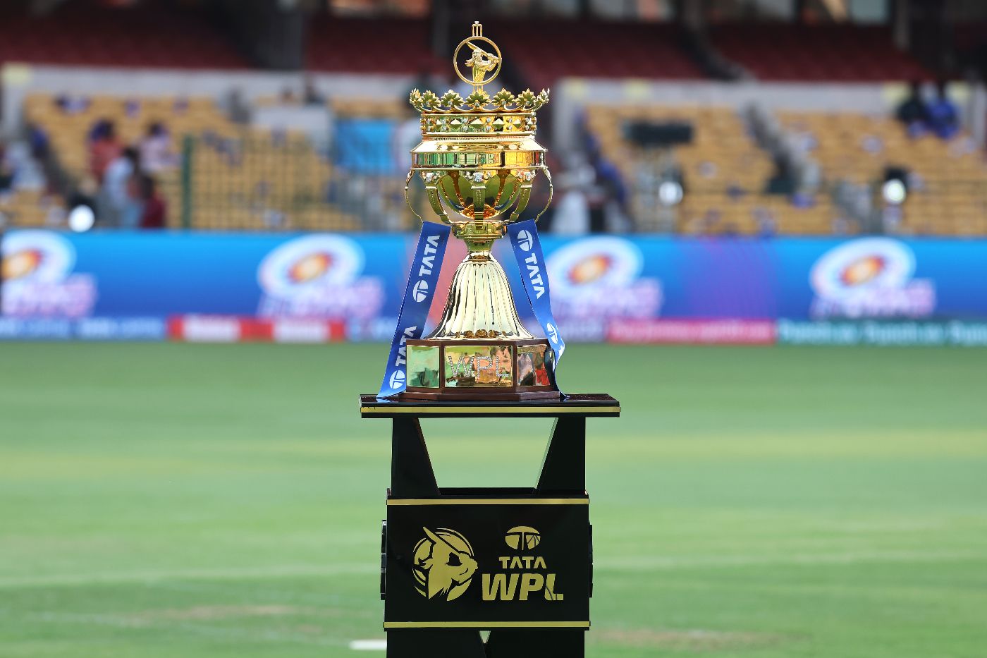 The WPL trophy gleams on its pedestal, ahead of season two's opener | ESPNcricinfo.com