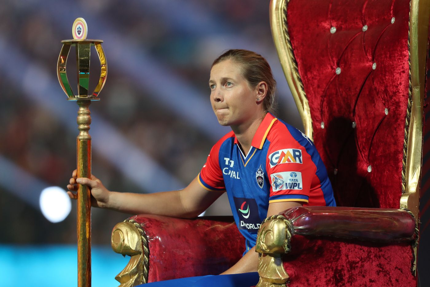 Delhi Capitals captain Meg Lanning at the WPL opening ceremony | ESPNcricinfo.com