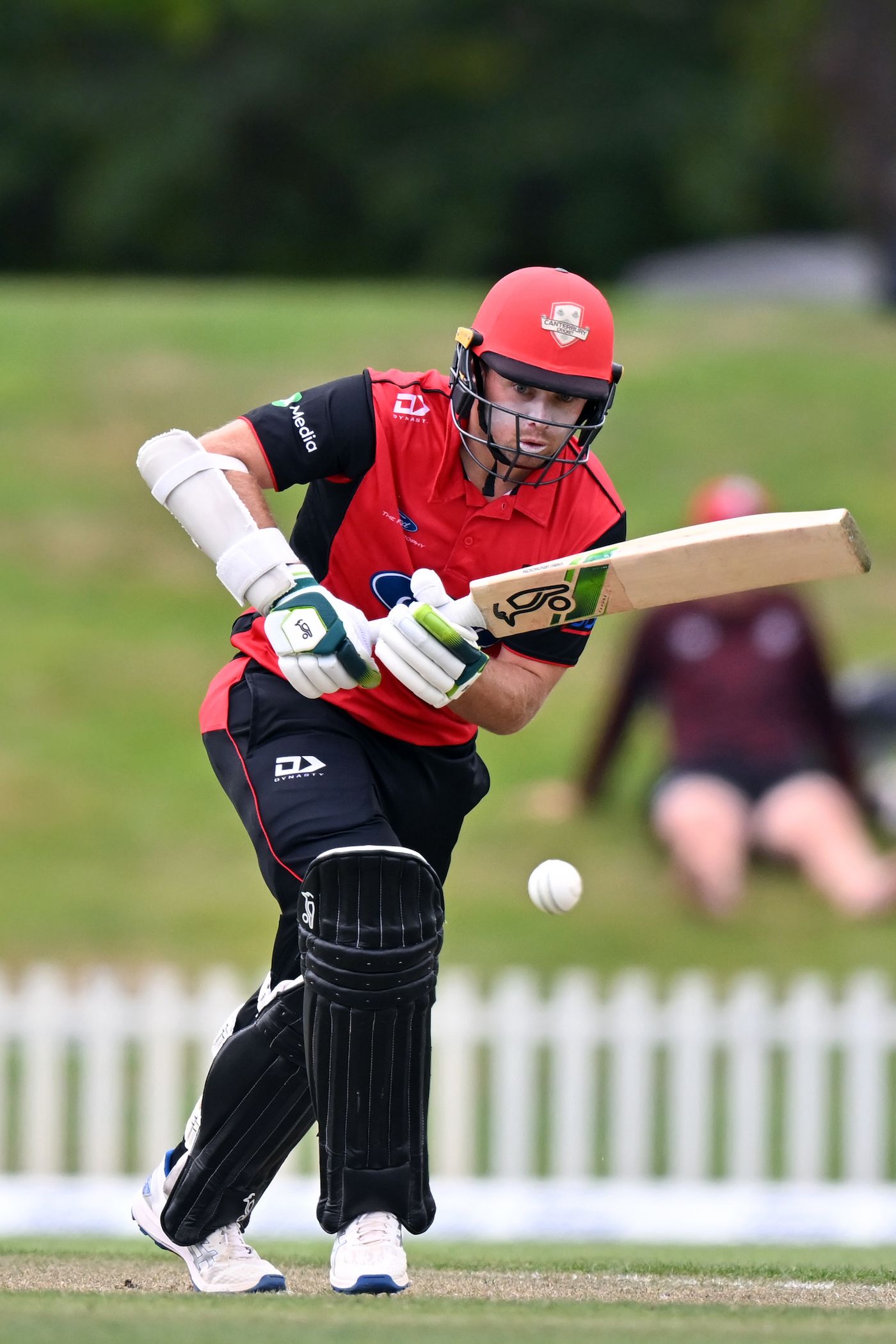 Tom Latham plays the ball on the leg side | ESPNcricinfo.com