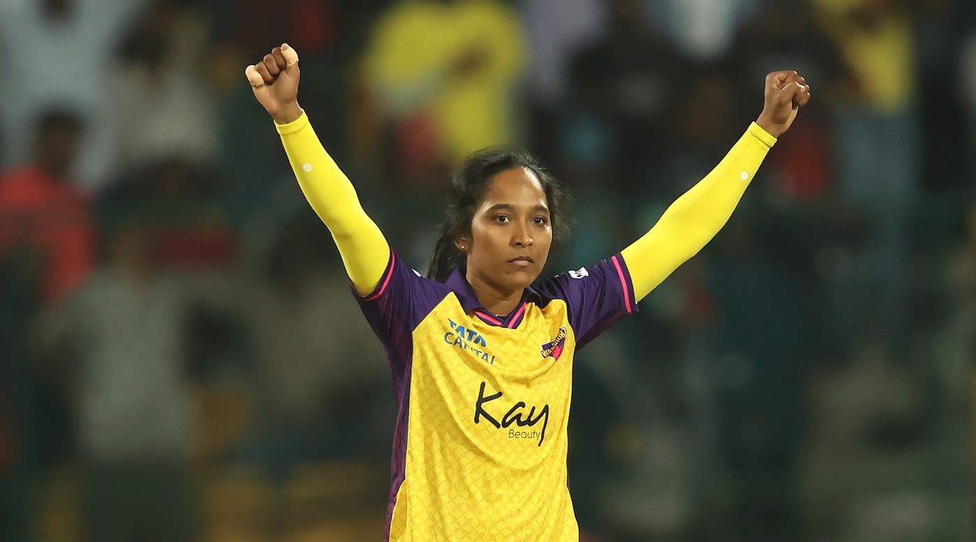 Anjali Sarvani dismissed S Meghana | ESPNcricinfo.com