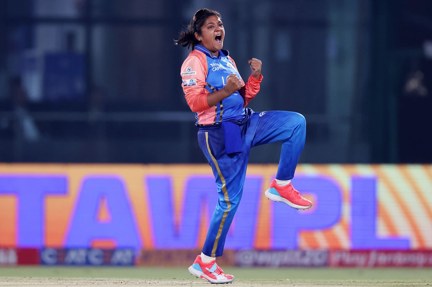 Saika Ishaque is pumped up after sending back Grace Harris ...