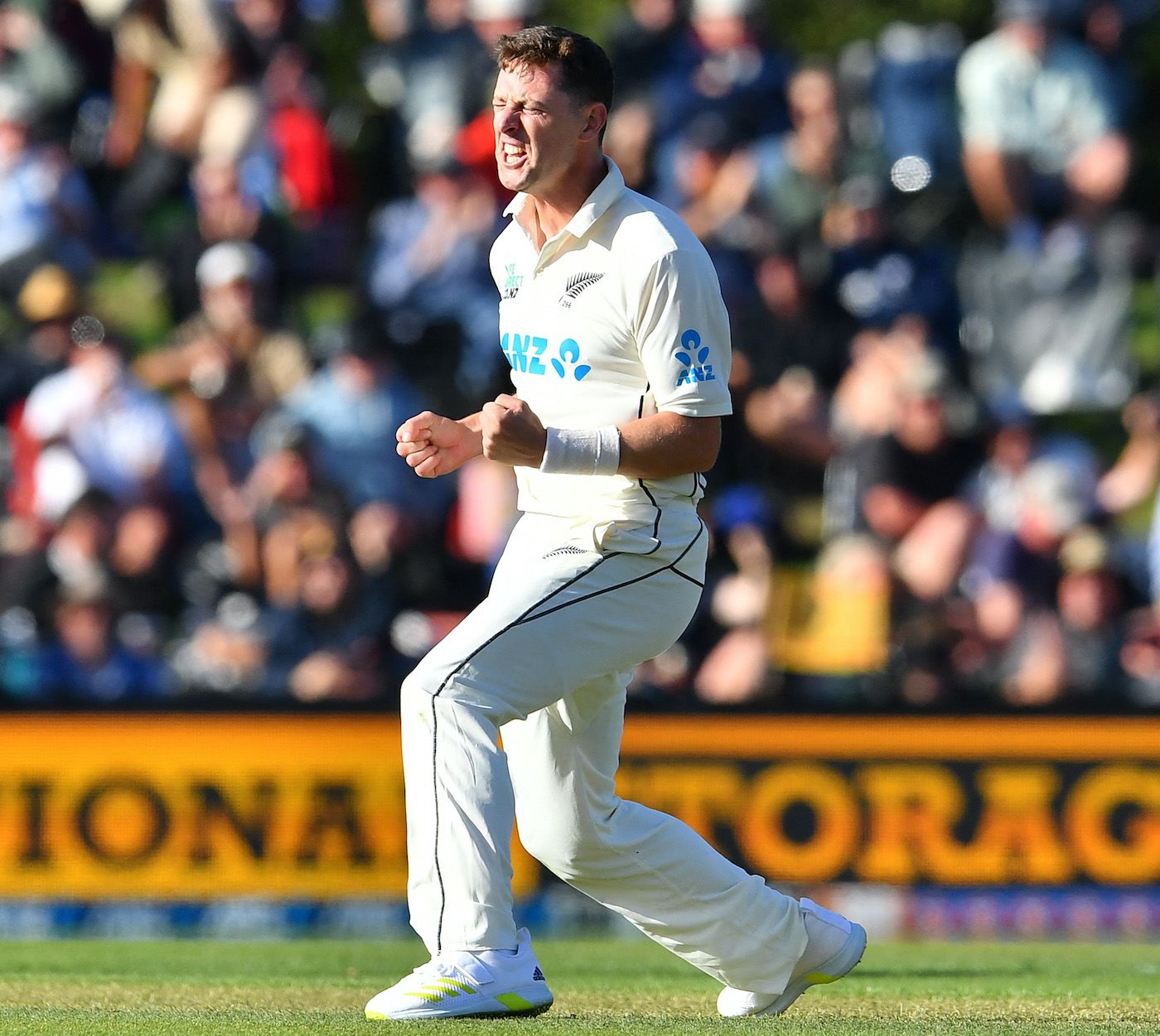 Matt Henry was breathing fire via his bowling and celebrations ...