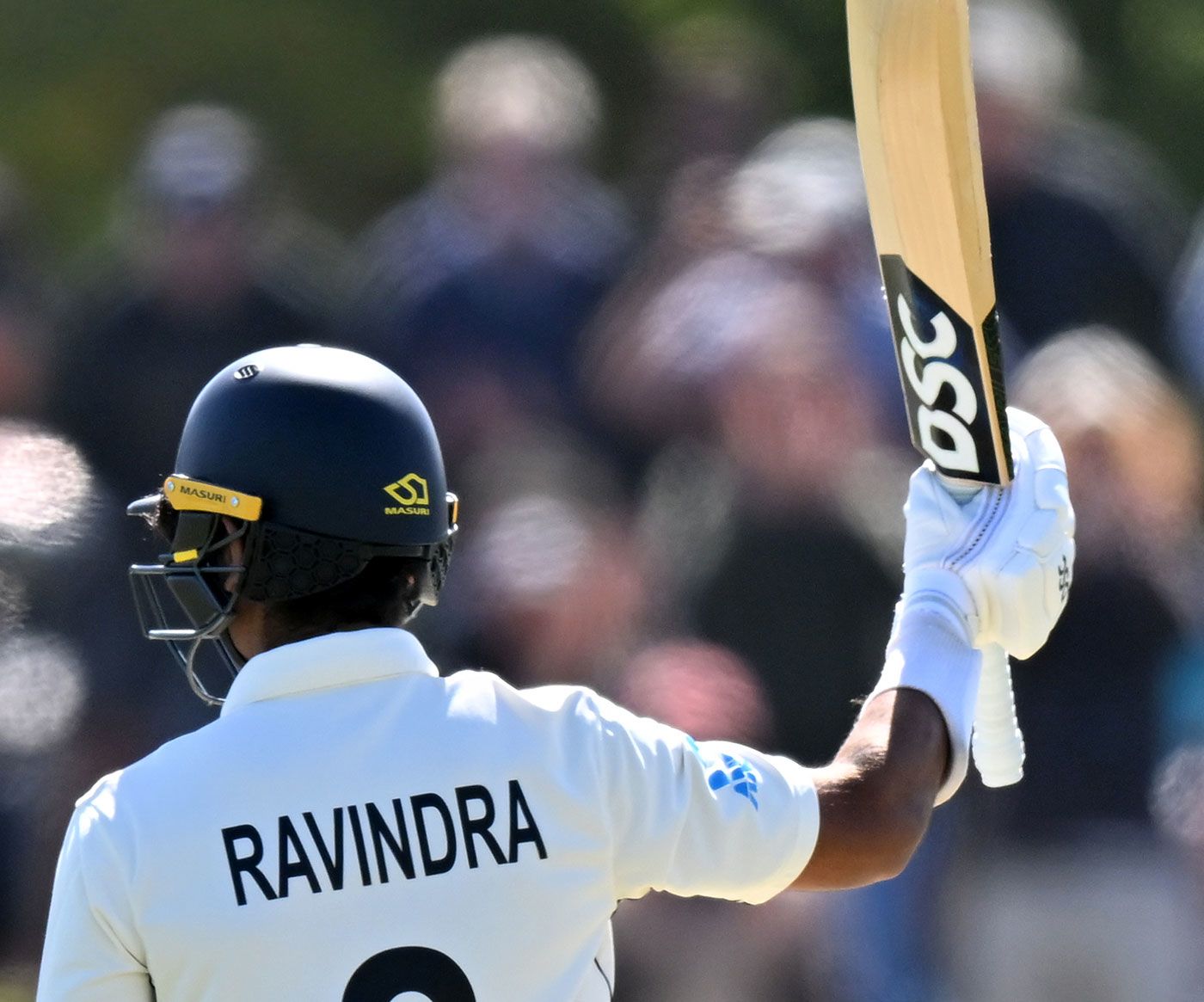 Rachin Ravindra brought up his second fifty of the series ...