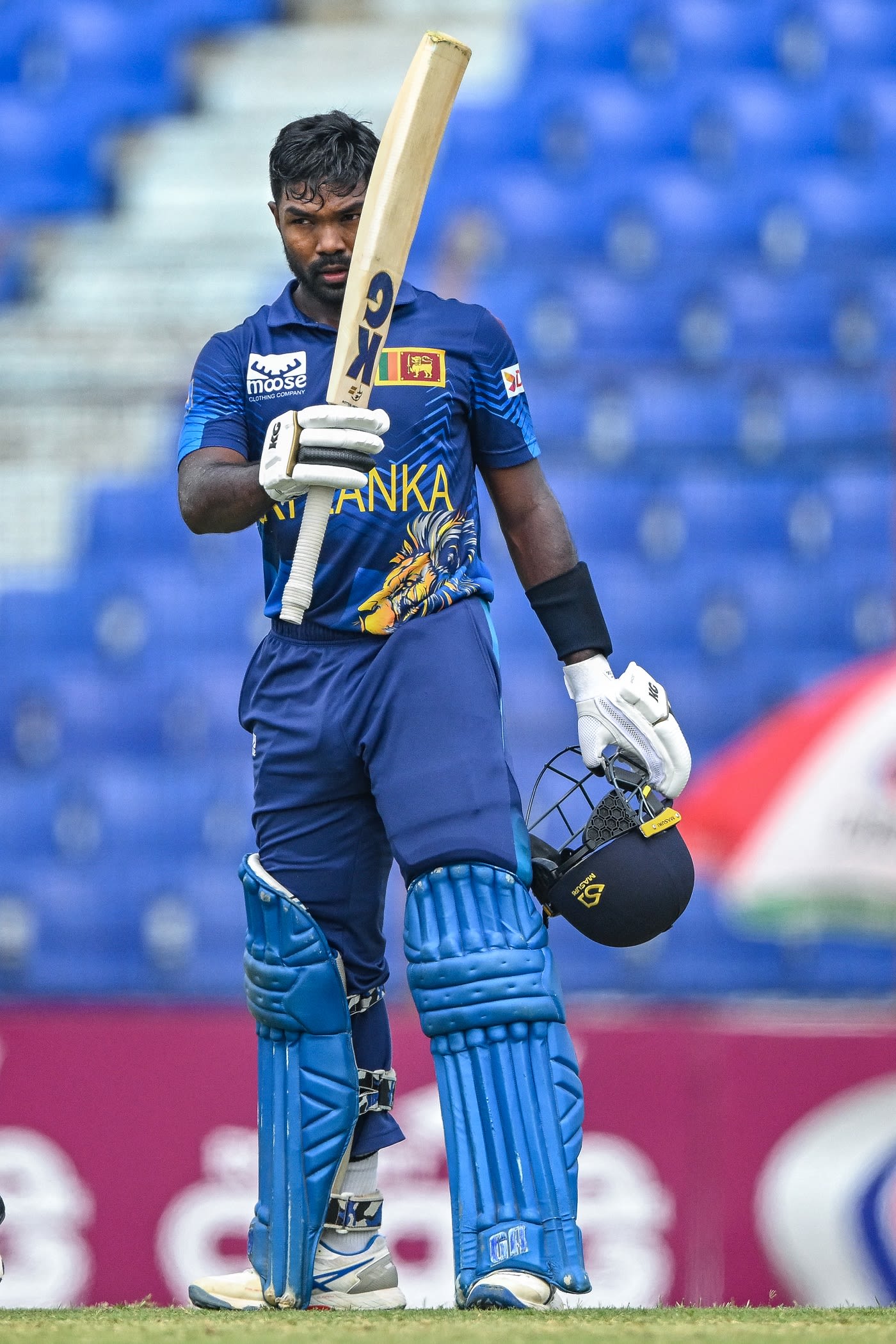 Janith Liyanage smashed his maiden ODI century to lift Sri Lanka ...
