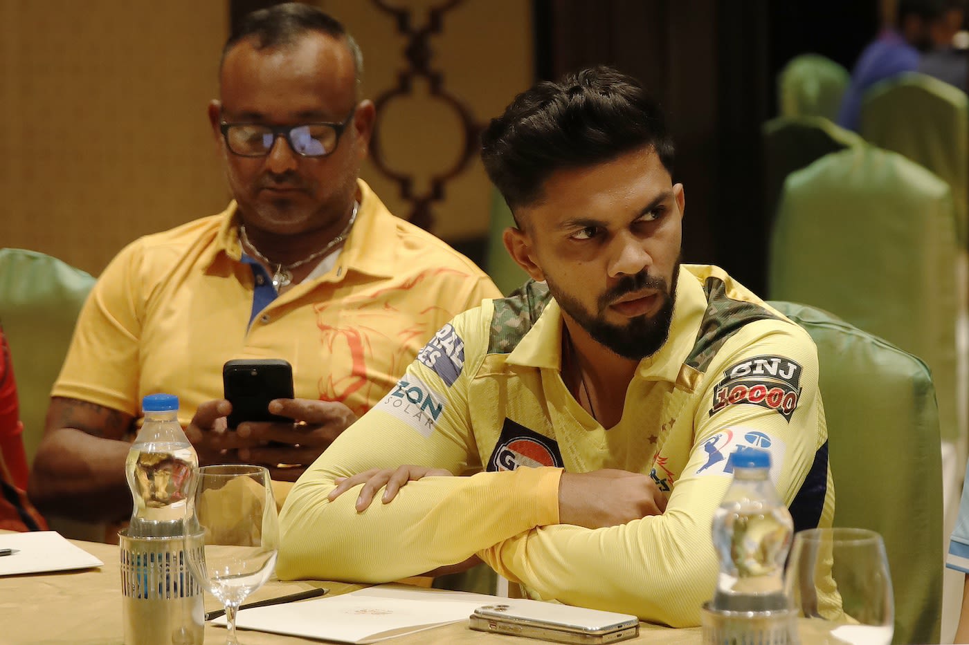 Ruturaj Gaikwad, the new Chennai Super Kings captain, at a pre ...