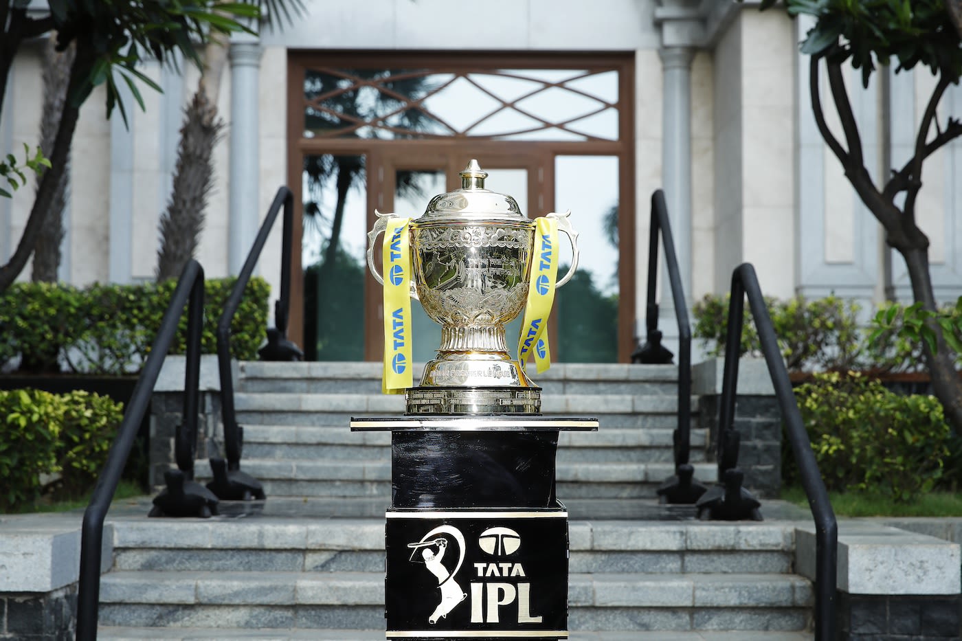 The IPL trophy on display in Chennai | ESPNcricinfo.com