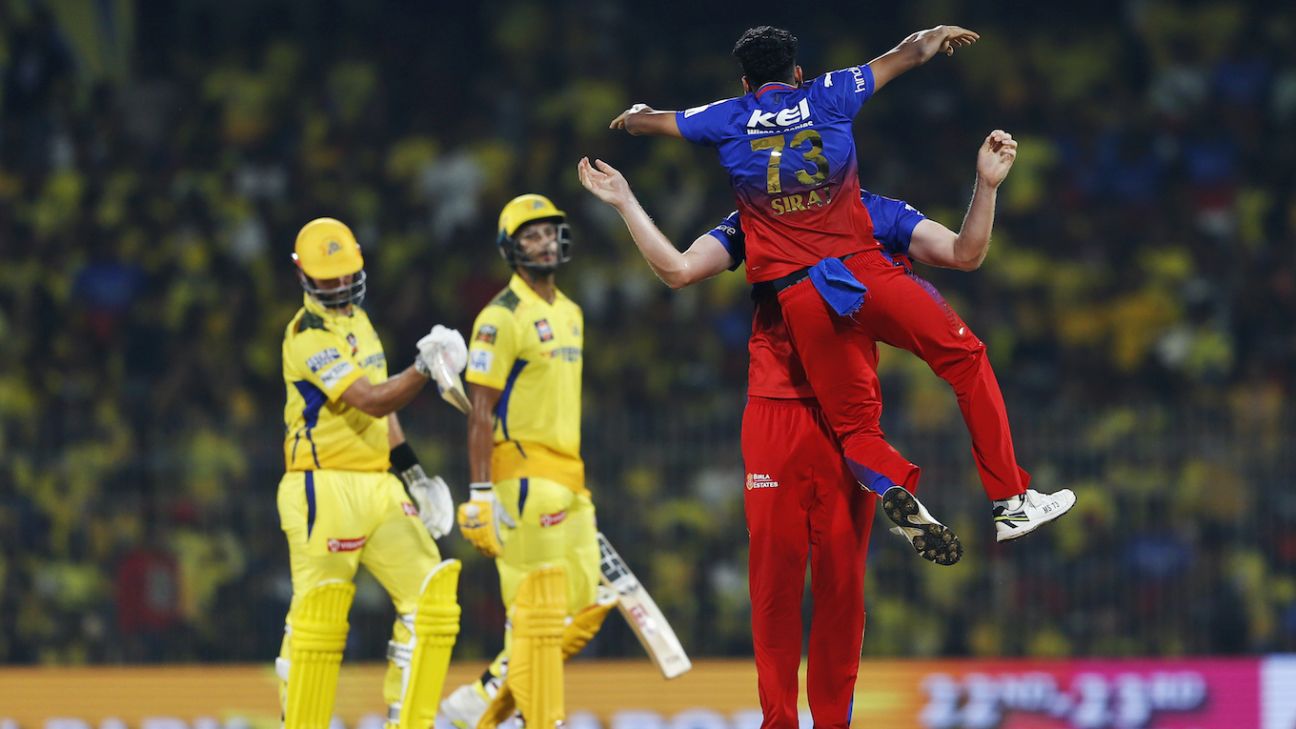 IPL 2024 playoffs scenarios - RCB vs CSK for final spot | ESPNcricinfo