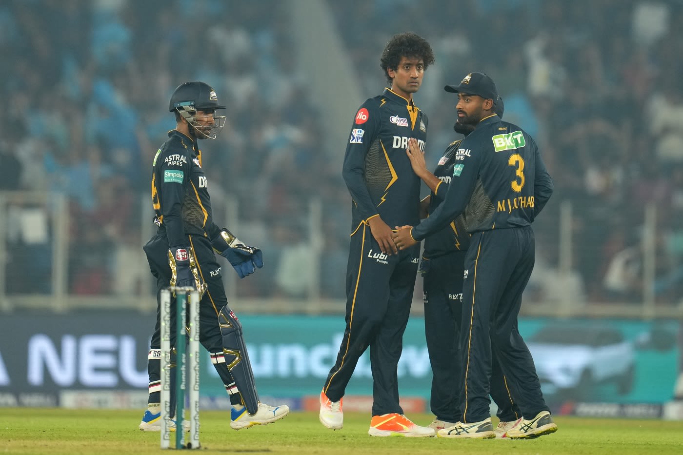 Sai Kishore picked up the all-important wicket of Rohit Sharma | ESPNcricinfo.com