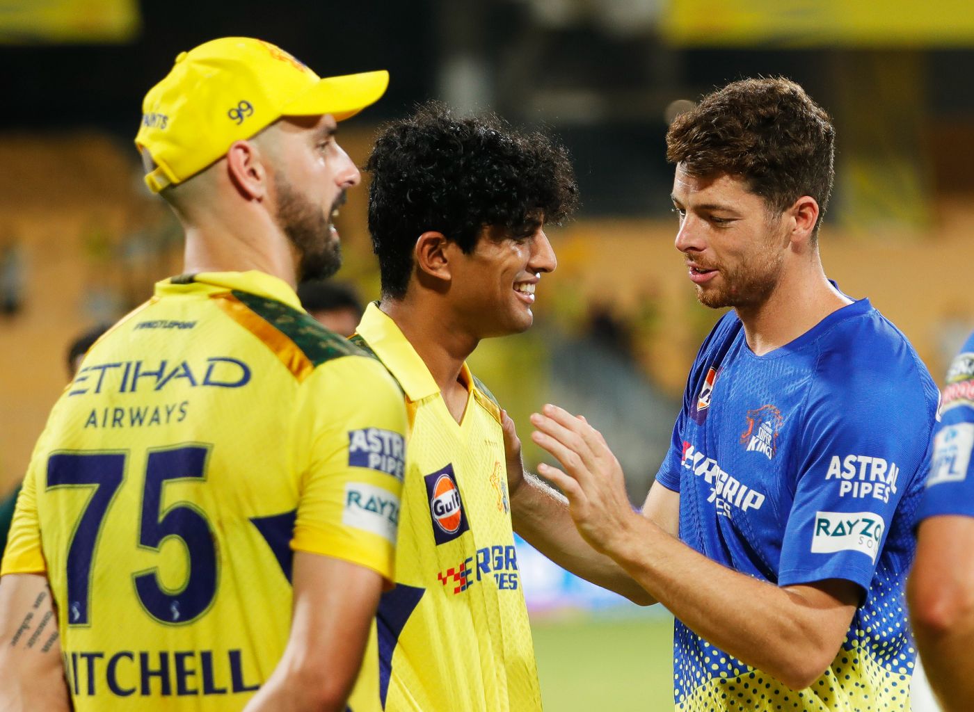 Part of CSK's New Zealand contingent - Daryl Mitchell, Rachin Ravindra ...
