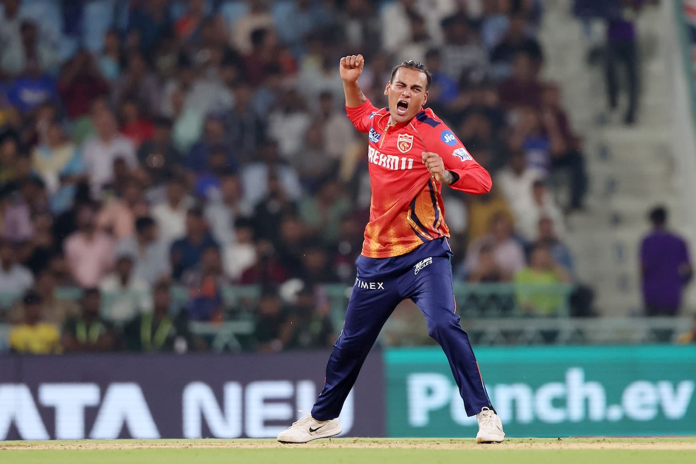 Rahul Chahar celebrates a wicket | ESPNcricinfo.com