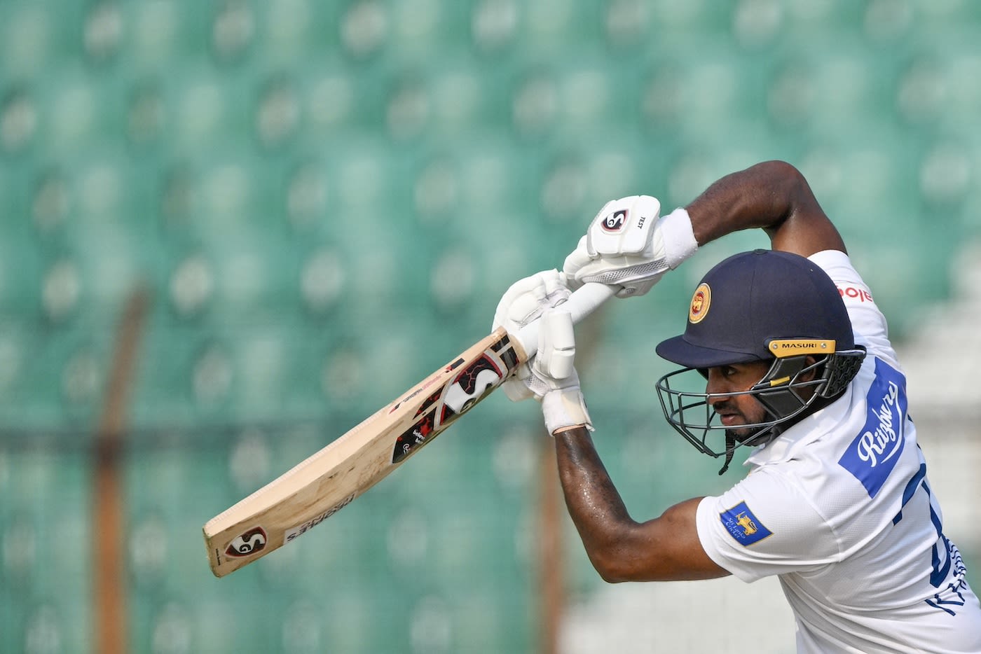 Kamindu Mendis was in fantastic touch again, finishing unbeaten on 92 ...