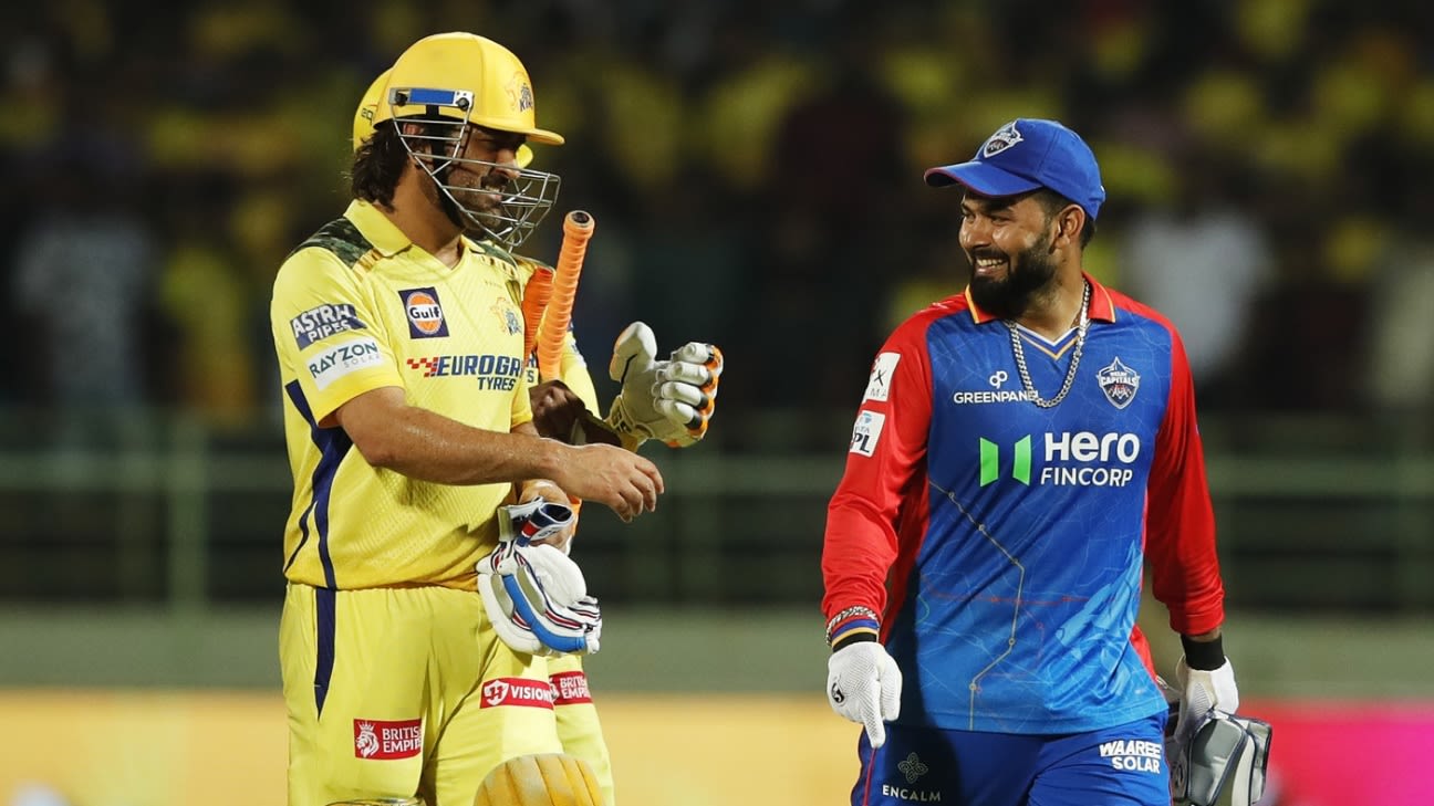 Dhoni and Pant jazz up Vizag with modern CSK vs DC classic | ESPNcricinfo
