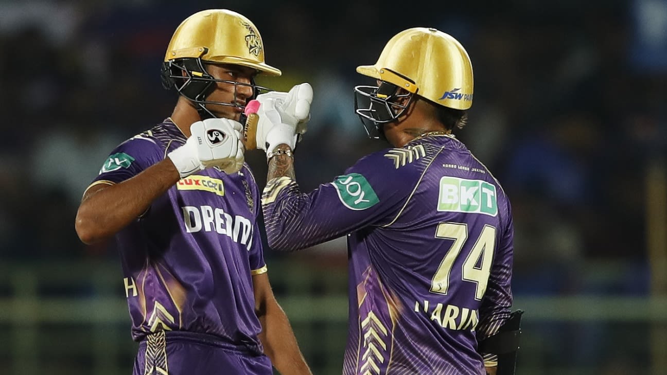 KKR vs DC - IPL 2024 - Stats - Raghuvanshi second-youngest to fifty in ...