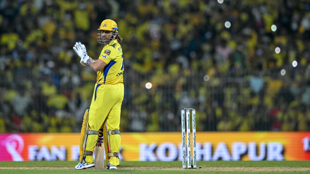 IPL 2024 - Chepauk roars as Dhonimania caps CSK's perfect night ...