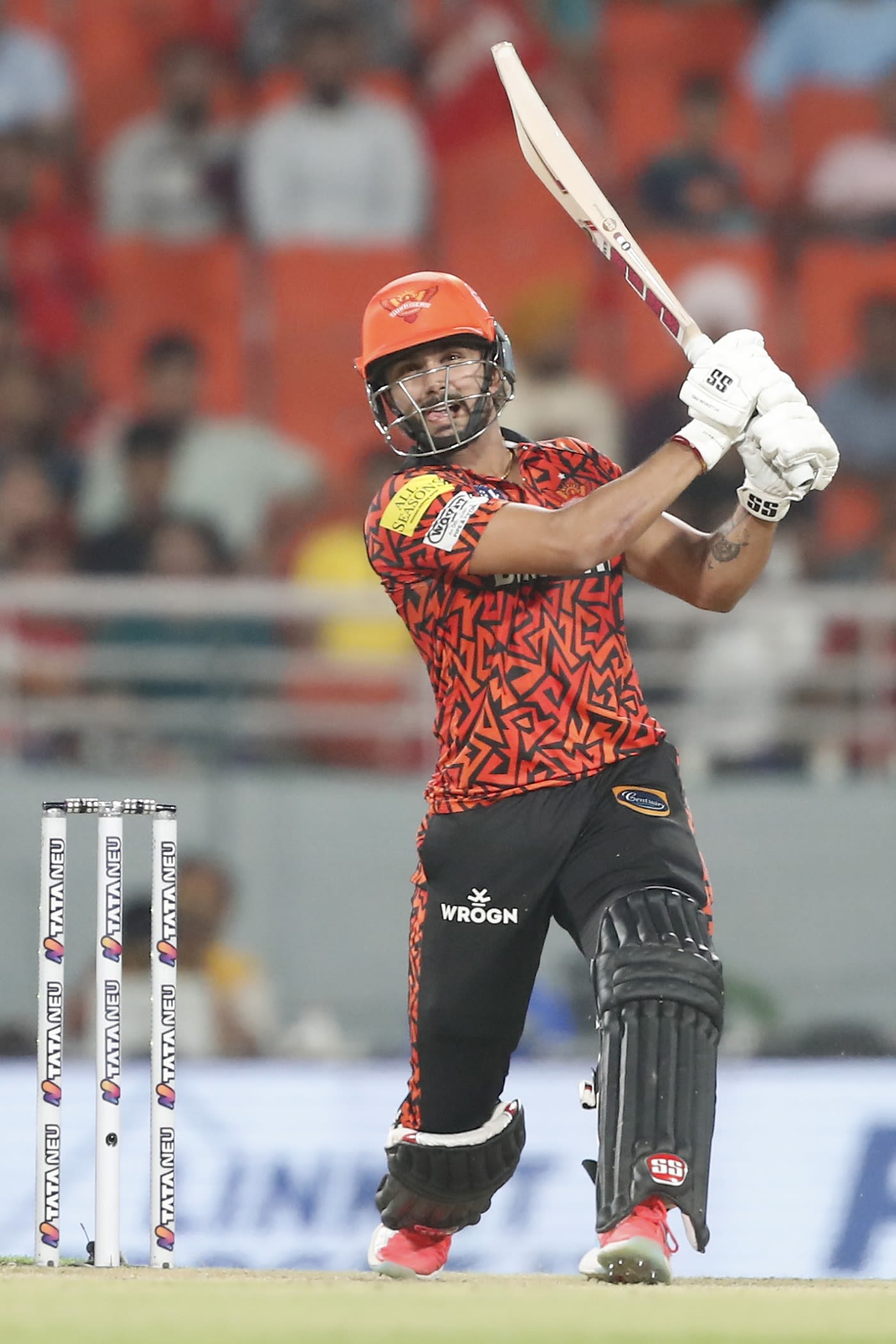 Nitish Kumar Reddy's 37-ball 64 took Sunrisers Hyderabad to a above par ...