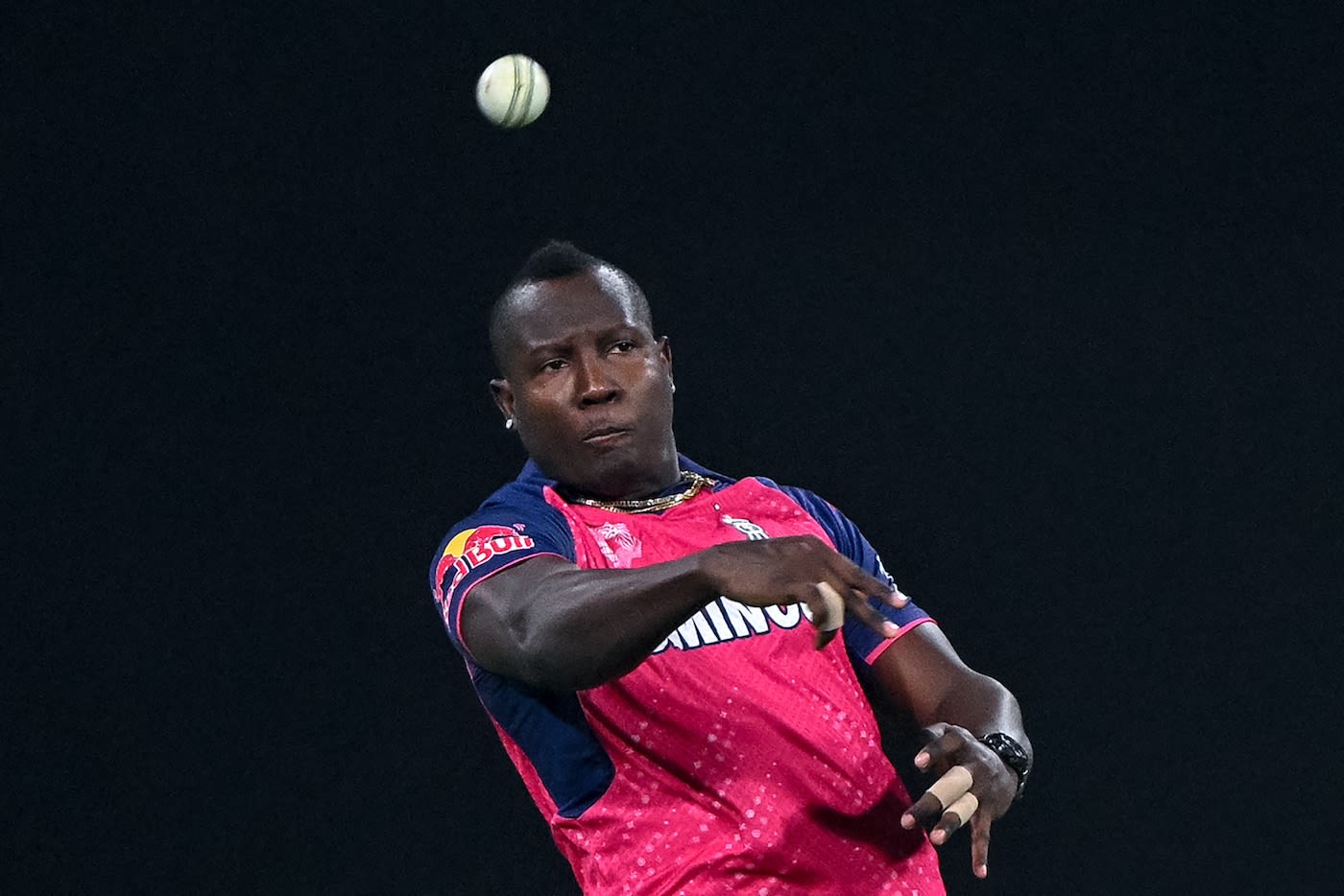Rovman Powell flings the ball back from the deep | ESPNcricinfo.com