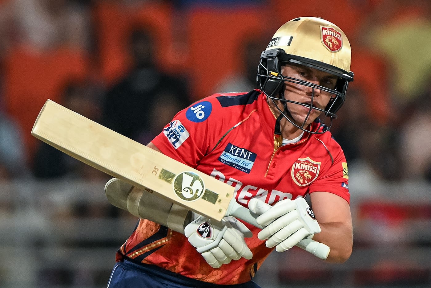 Captain Sam Curran's turn with the bat didn't go too well ...