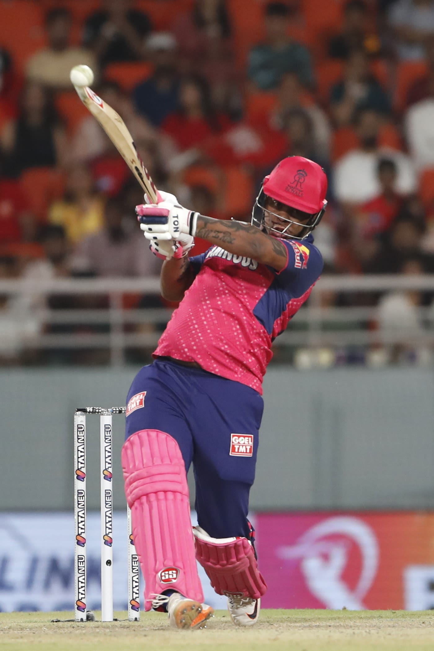 Shimron Hetmyer emerged as the hero in Royals' narrow win ...