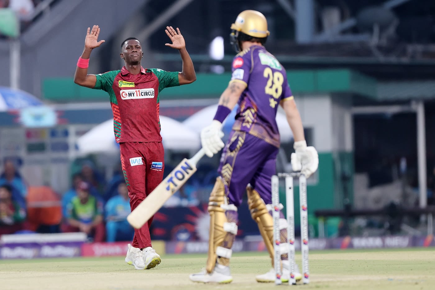 Shamar Joseph's first over on IPL debut went for 22 | ESPNcricinfo.com