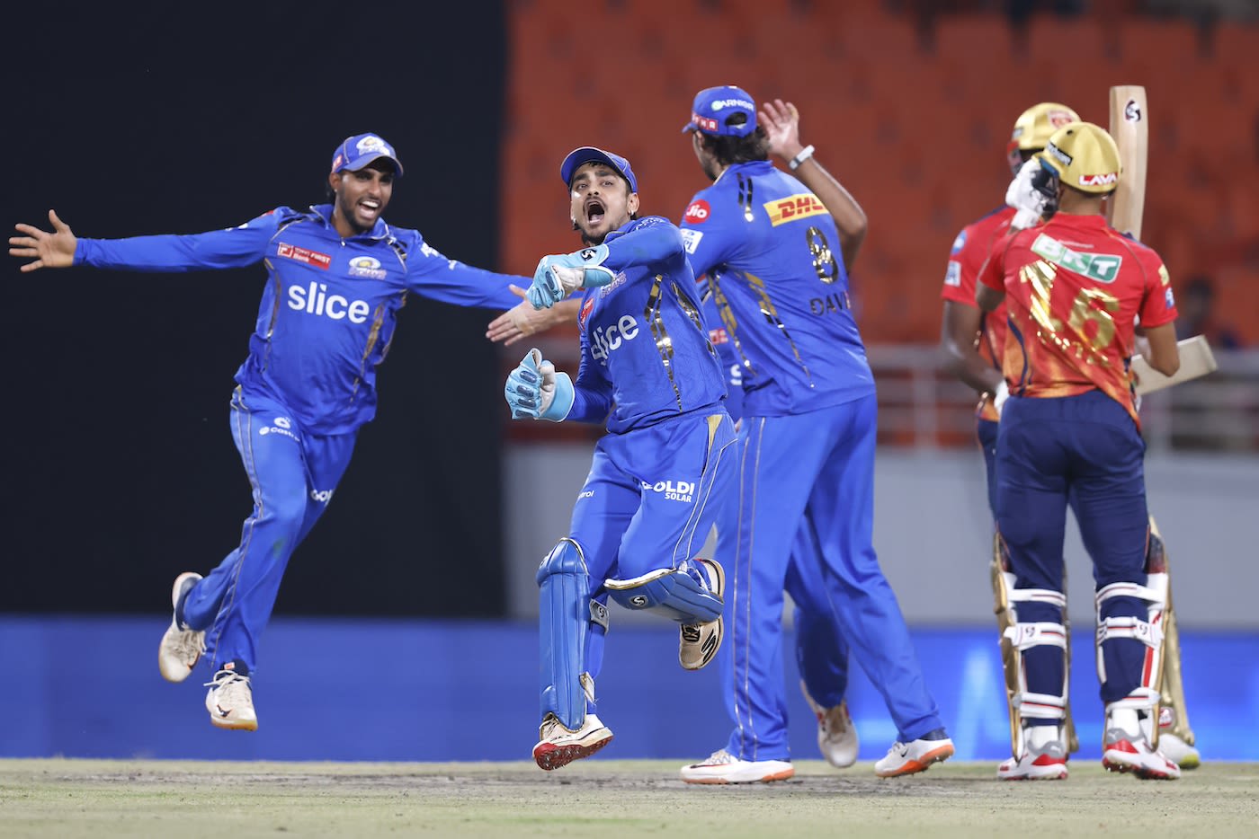 That's the game, and Mumbai Indians can finally celebrate ...
